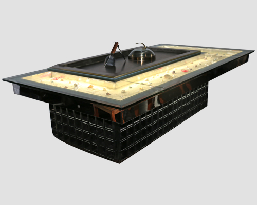 Rectangle Teppanyaki Table For Restaurant - Cookeryaki®