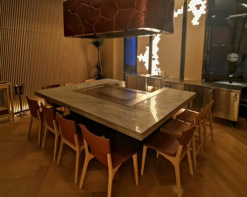 Rectangle Teppanyaki Table For Restaurant - Cookeryaki®